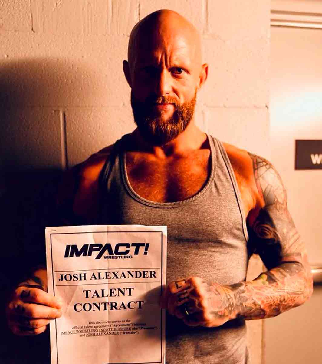 Josh Alexander regresa a IMPACT Wrestling - MUNDO WRESTLING