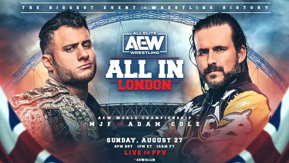 Cartelera AEW All In 2023 - MUNDO WRESTLING