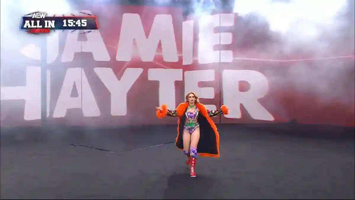 Jamie Hayter regresa en AEW All In 2024 - MUNDO WRESTLING